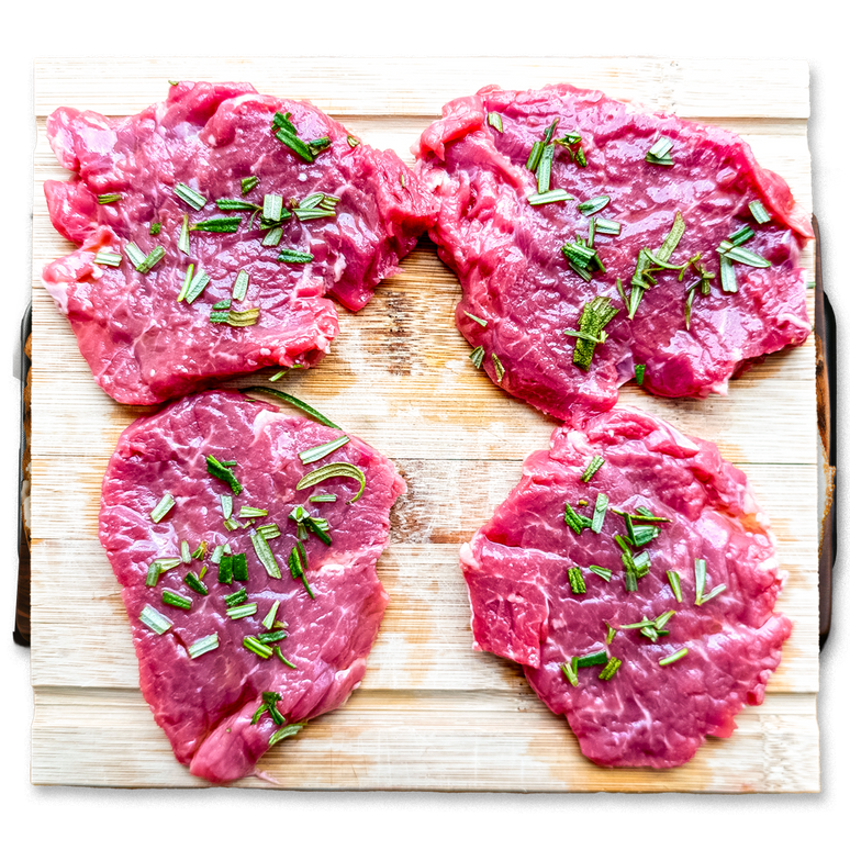 Wet-Aged Ribeye Breakfast Steaks | 4 Count